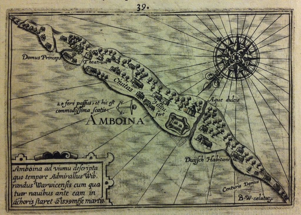 The Company One Keeps: View of Ambon (ca. 1617) in the Dutch East India ...